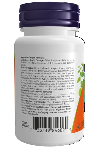 60 capsules of Butterbur extract