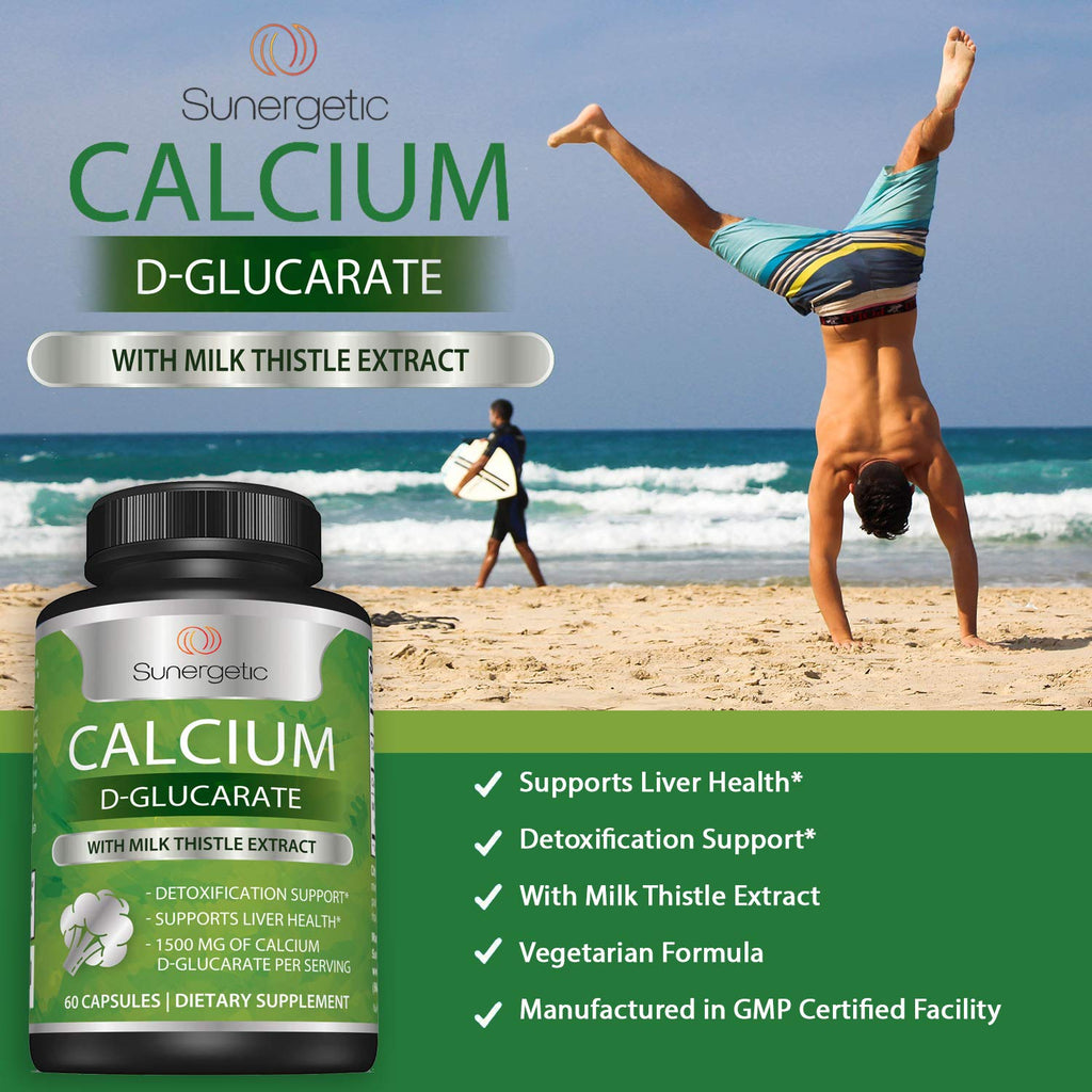 60 capsules of calcium D-Glucarate