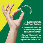 60 capsules of calcium goodness