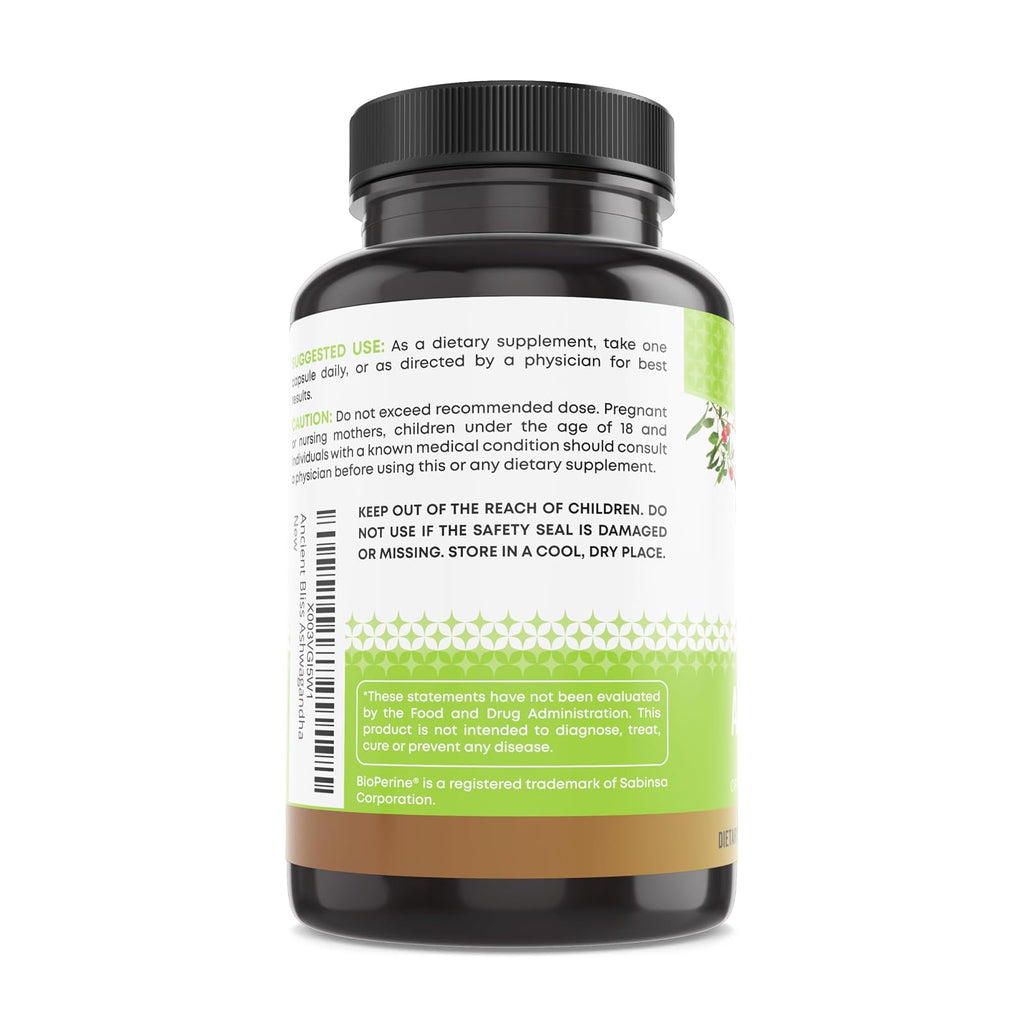 60 capsules of calming ashwagandha extract