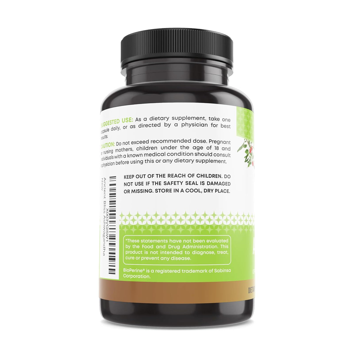 60 capsules of calming ashwagandha extract