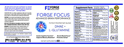 60 capsules of cognitive boosters