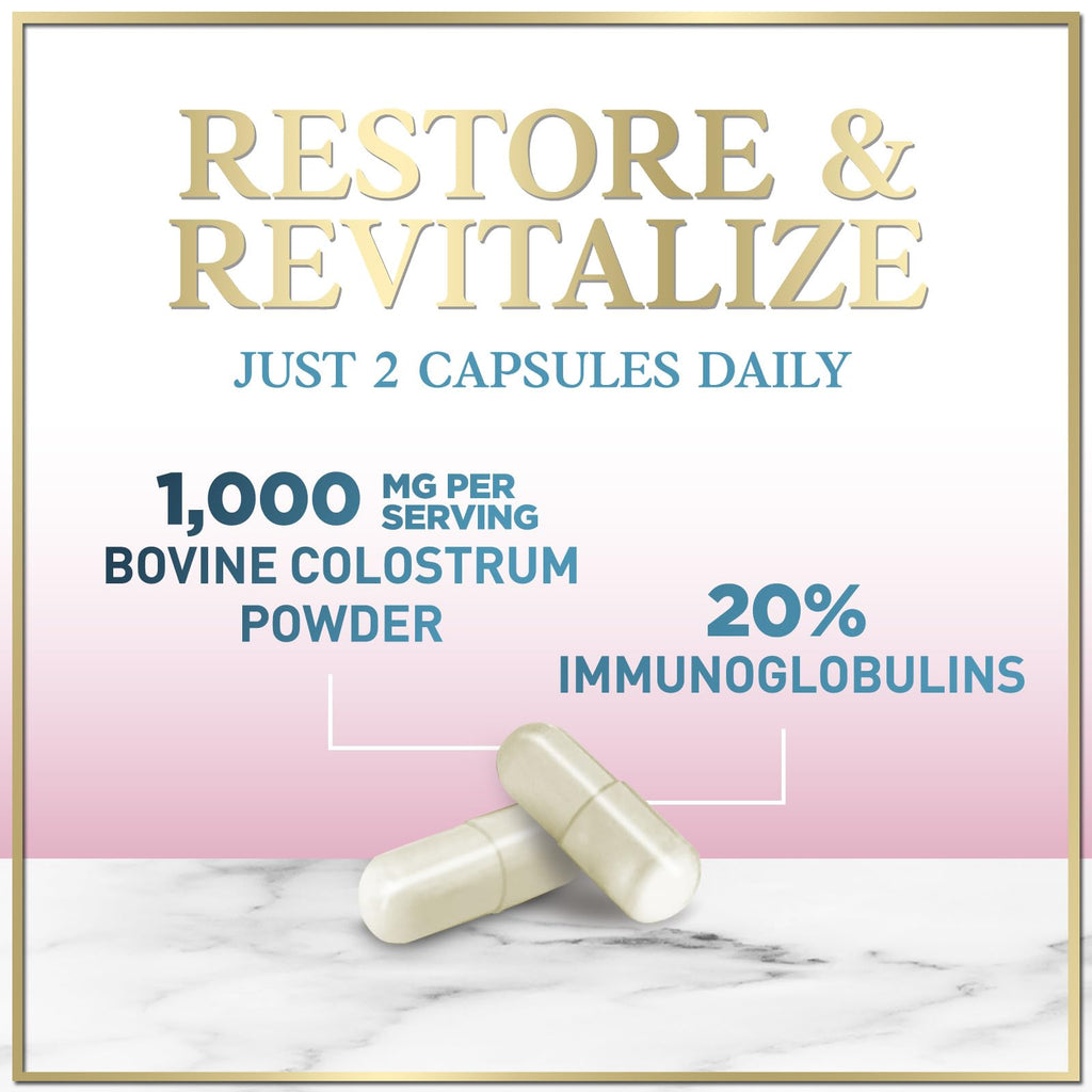 60 capsules of colostrum multivitamins