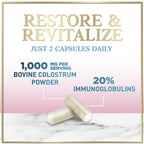 60 capsules of colostrum multivitamins