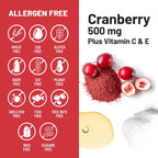 60 capsules of cranberry goodness