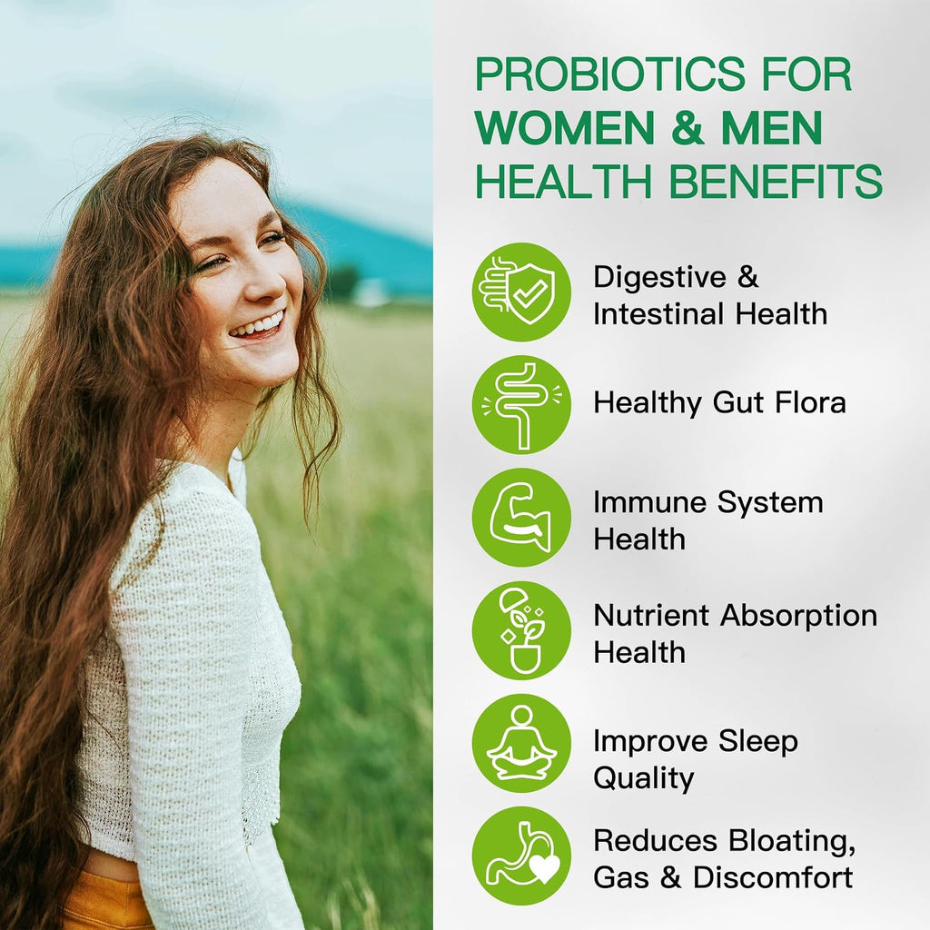 60 capsules of daily probiotics