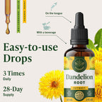 60 capsules of dandelion goodness