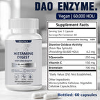 60 capsules of DAO enzyme