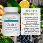 60 capsules of digestive enzyme support