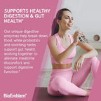 60 capsules of digestive enzymes support