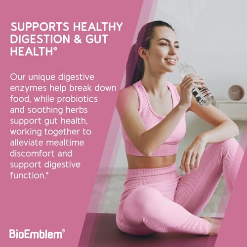 60 capsules of digestive enzymes support