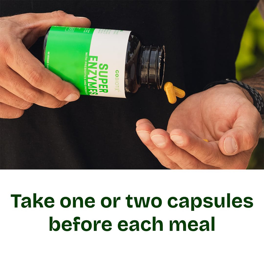 60 capsules of digestive enzymes