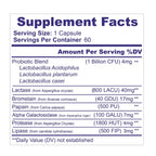 60 capsules of digestive enzymes