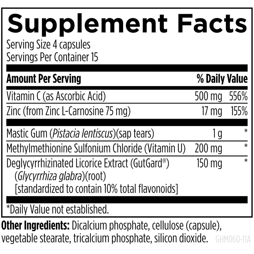 60 capsules of digestive enzymes