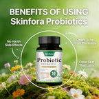 60 capsules of digestive probiotics