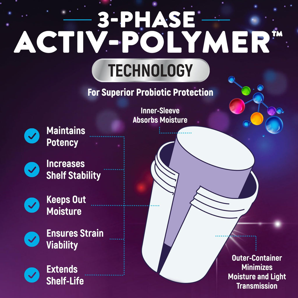 60 capsules of digestive probiotics