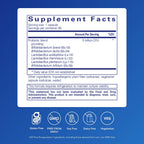 60 capsules of digestive probiotics