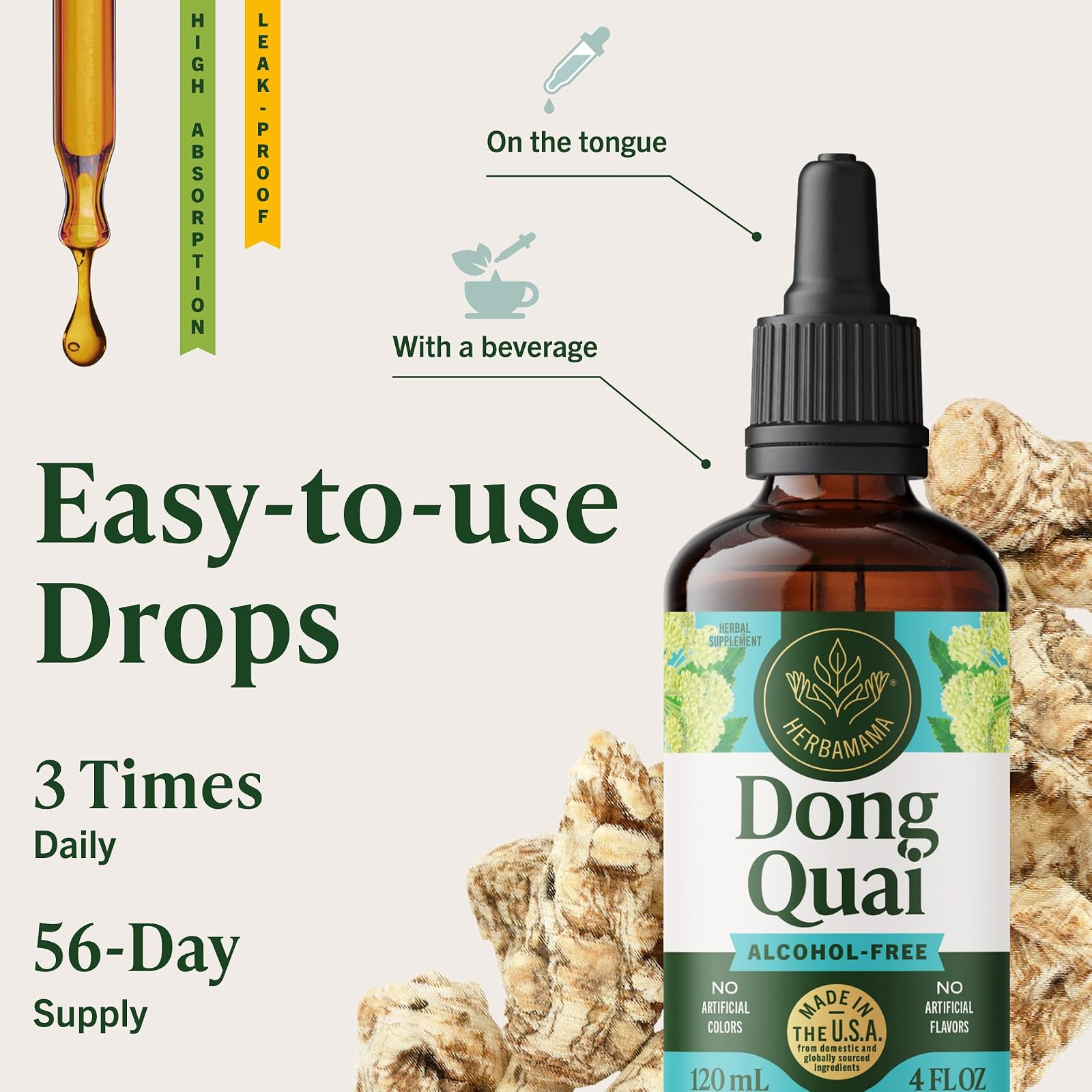 60 capsules of Dong Quai extract