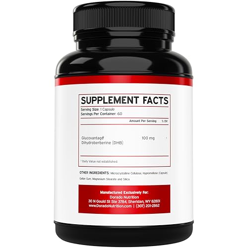 60 capsules of effective Dihydro Berberine
