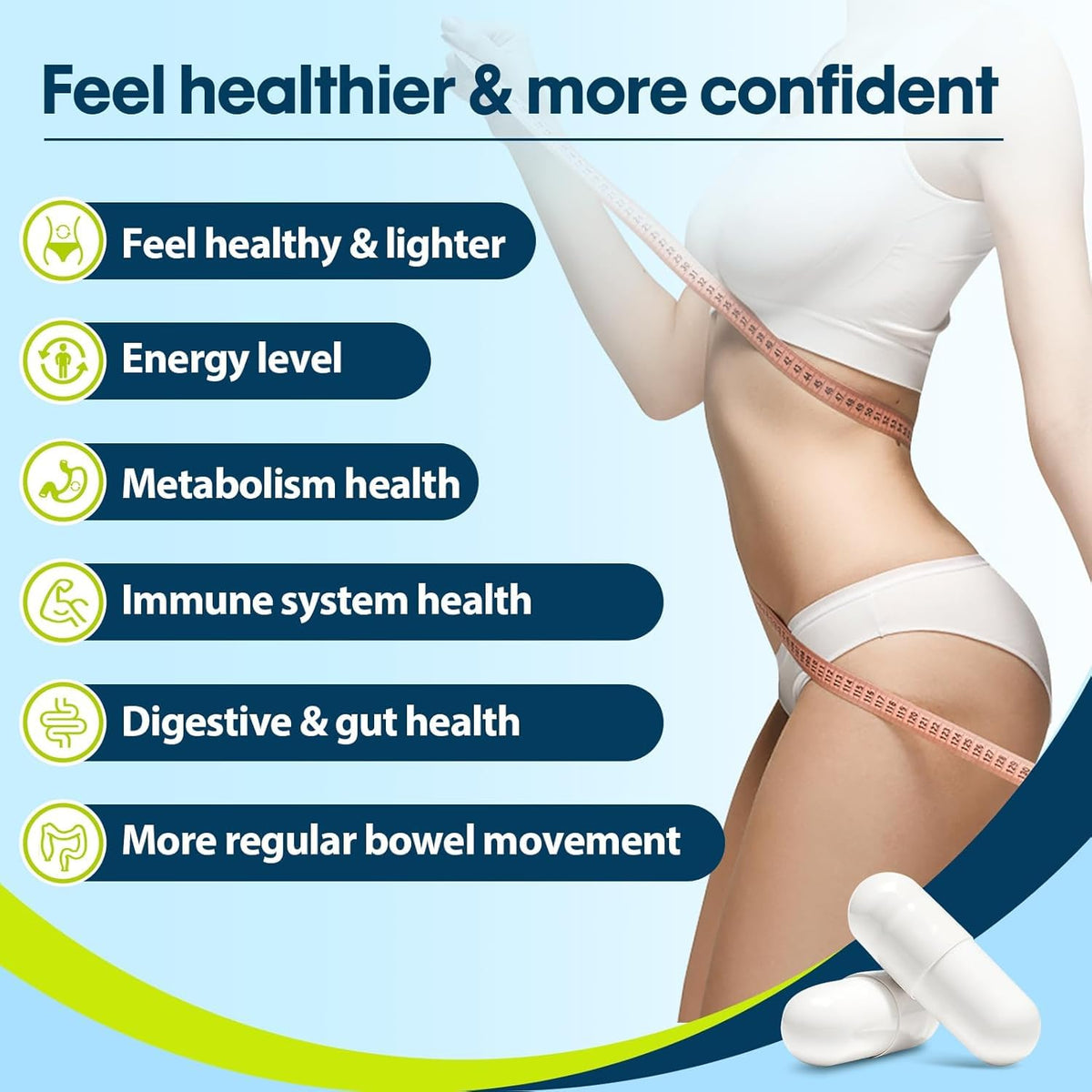 60 capsules of effective probiotics