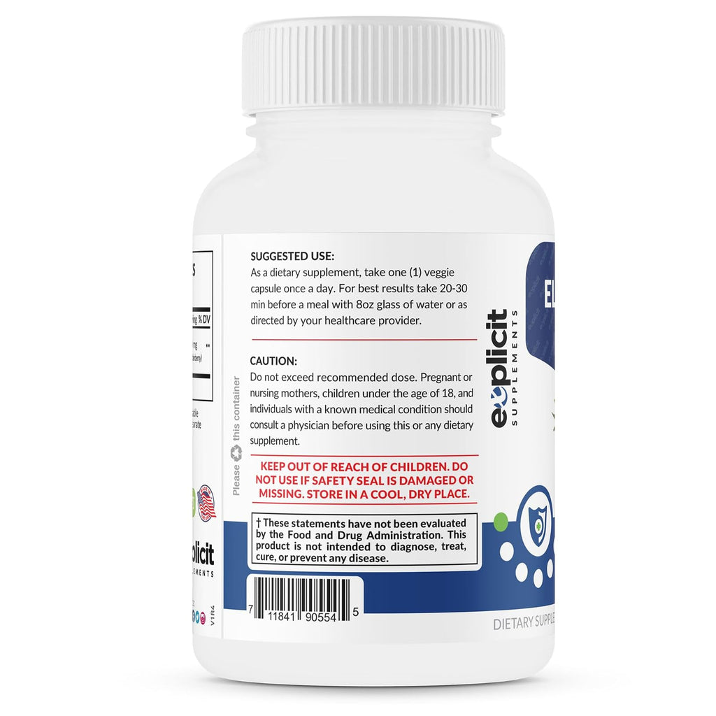 60 capsules of elderberry for everyday use