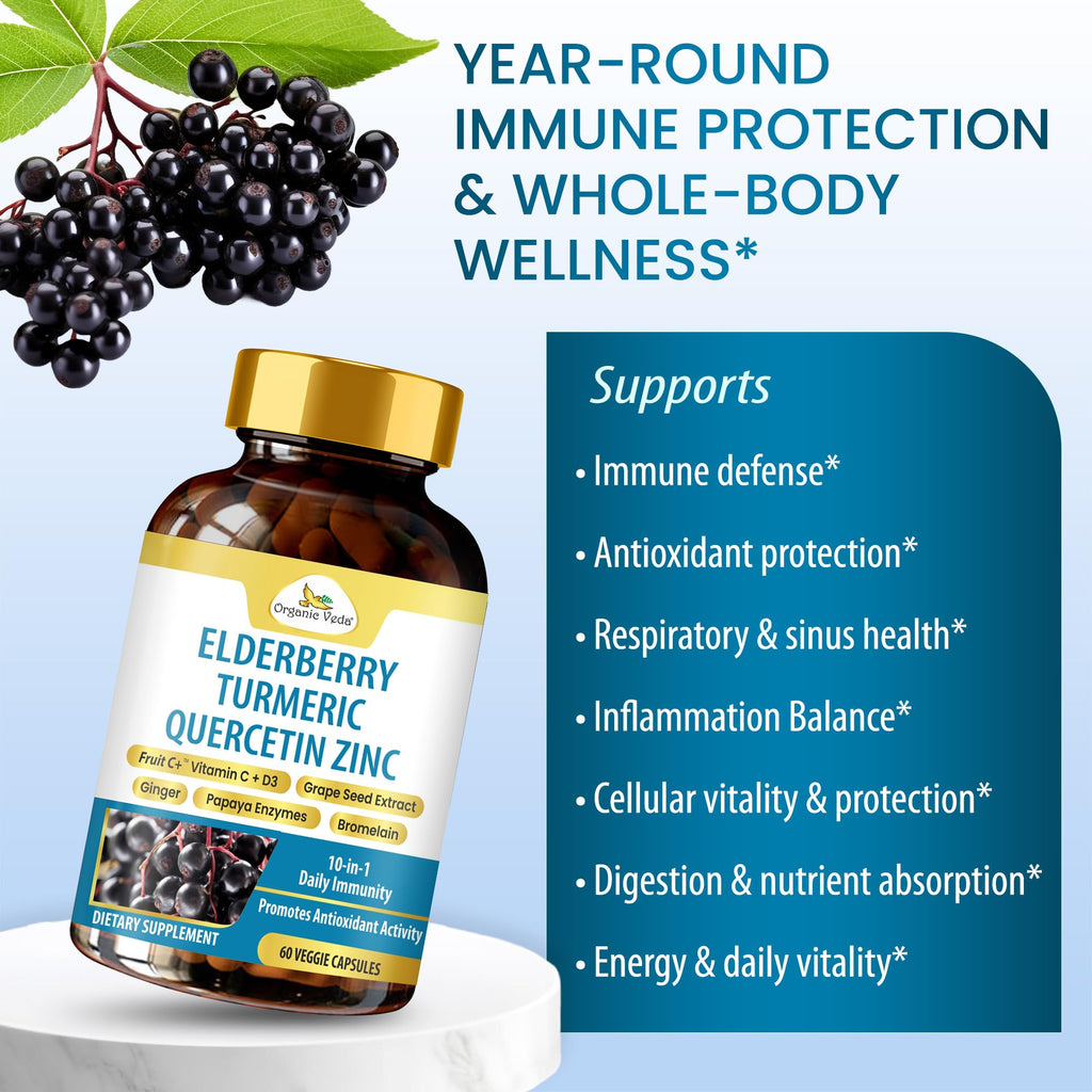 60 capsules of elderberry goodness
