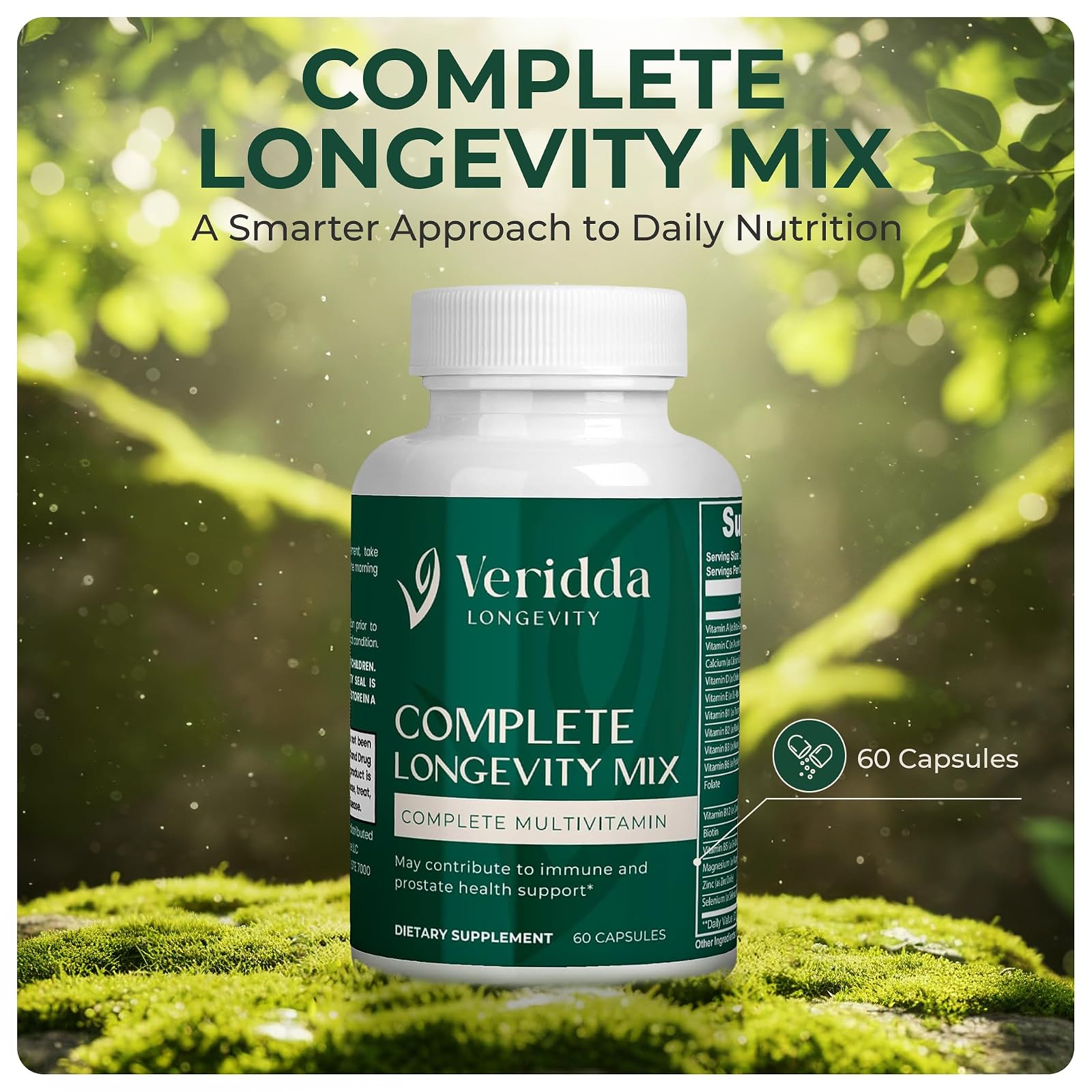 60 capsules of essential nutrients