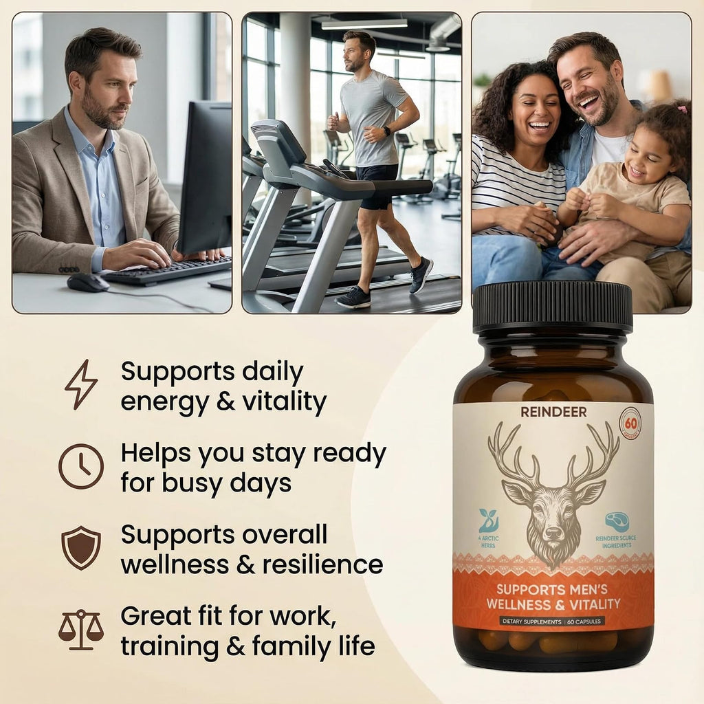 60 capsules of essential nutrients