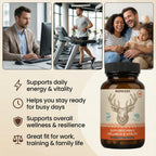 60 capsules of essential nutrients