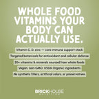 60 capsules of essential nutrients