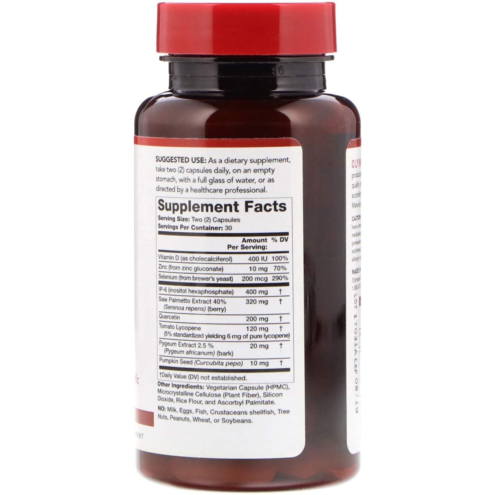 60 capsules of essential vitamins for men