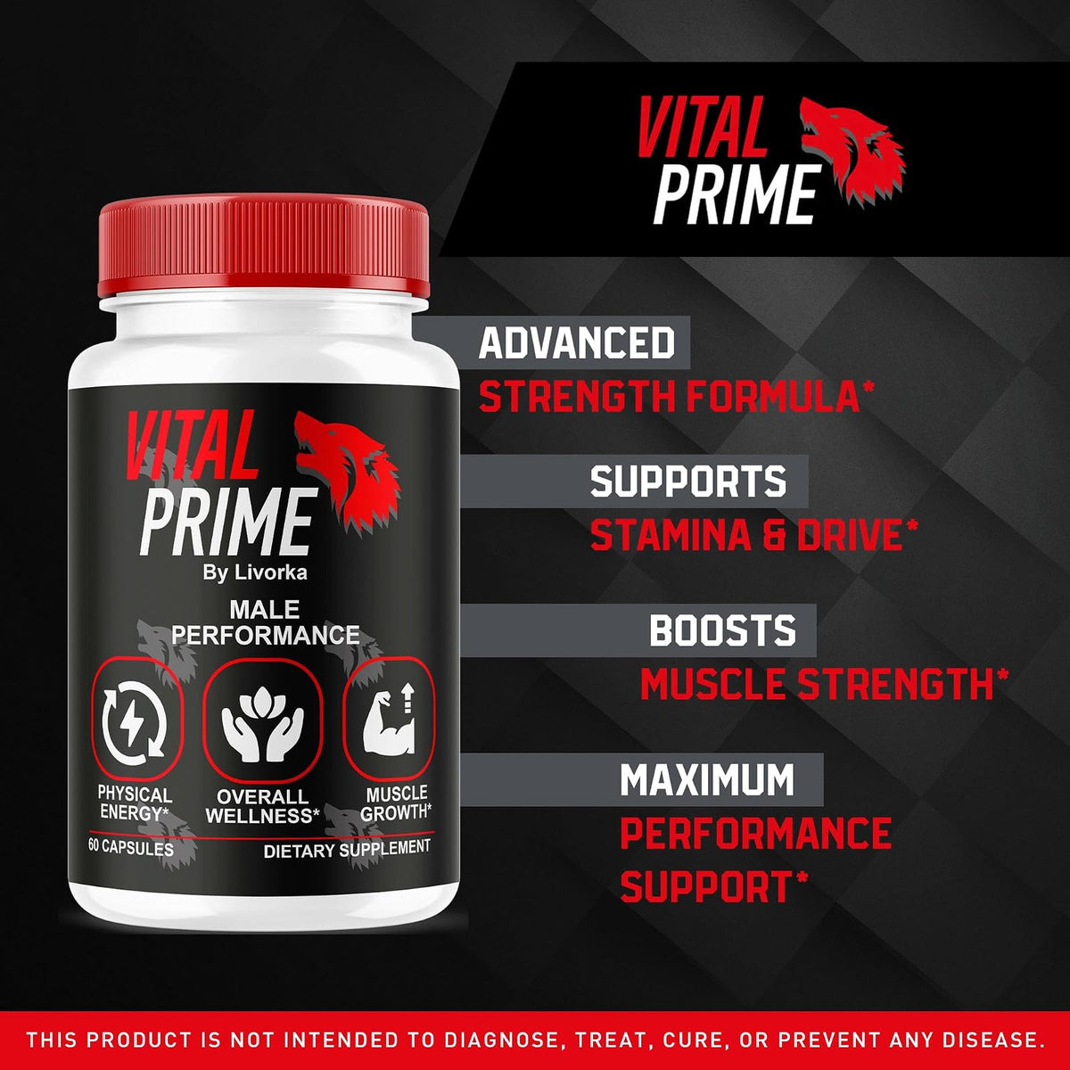 60 capsules of essential vitamins
