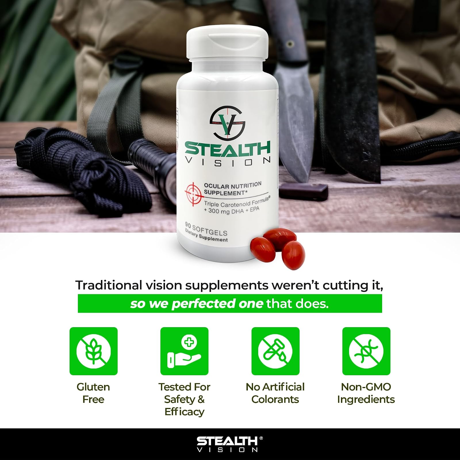 60 capsules of eye health support