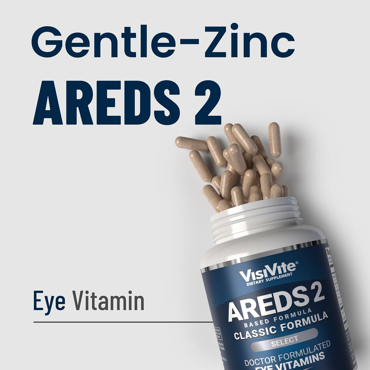 60 capsules of eye vitamins AREDS 2