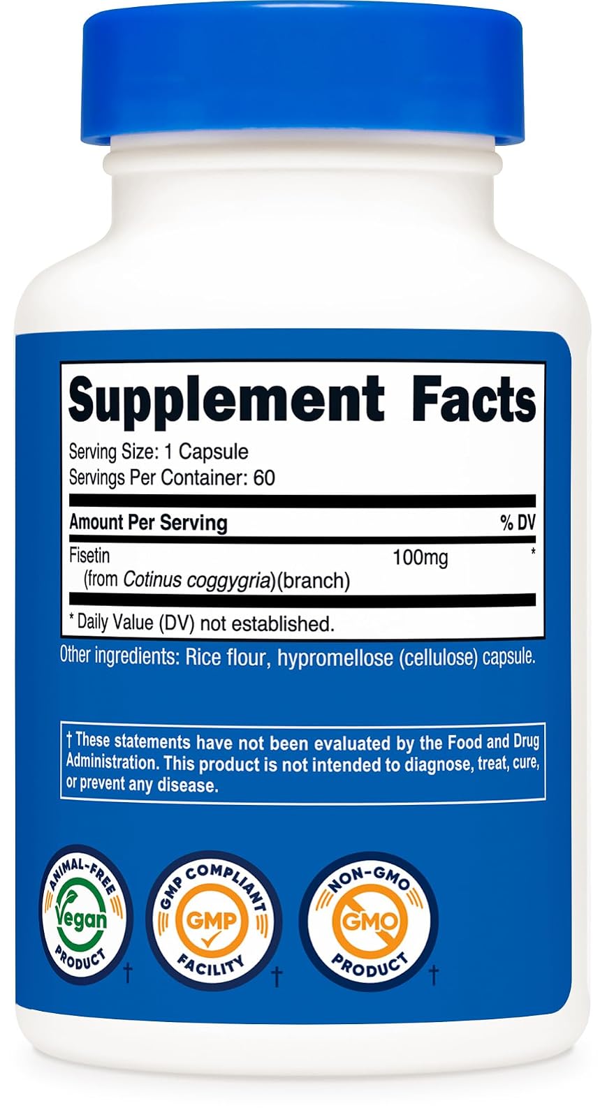 60 capsules of Fisetin benefits