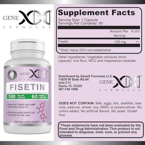 60 capsules of Fisetin for vitality