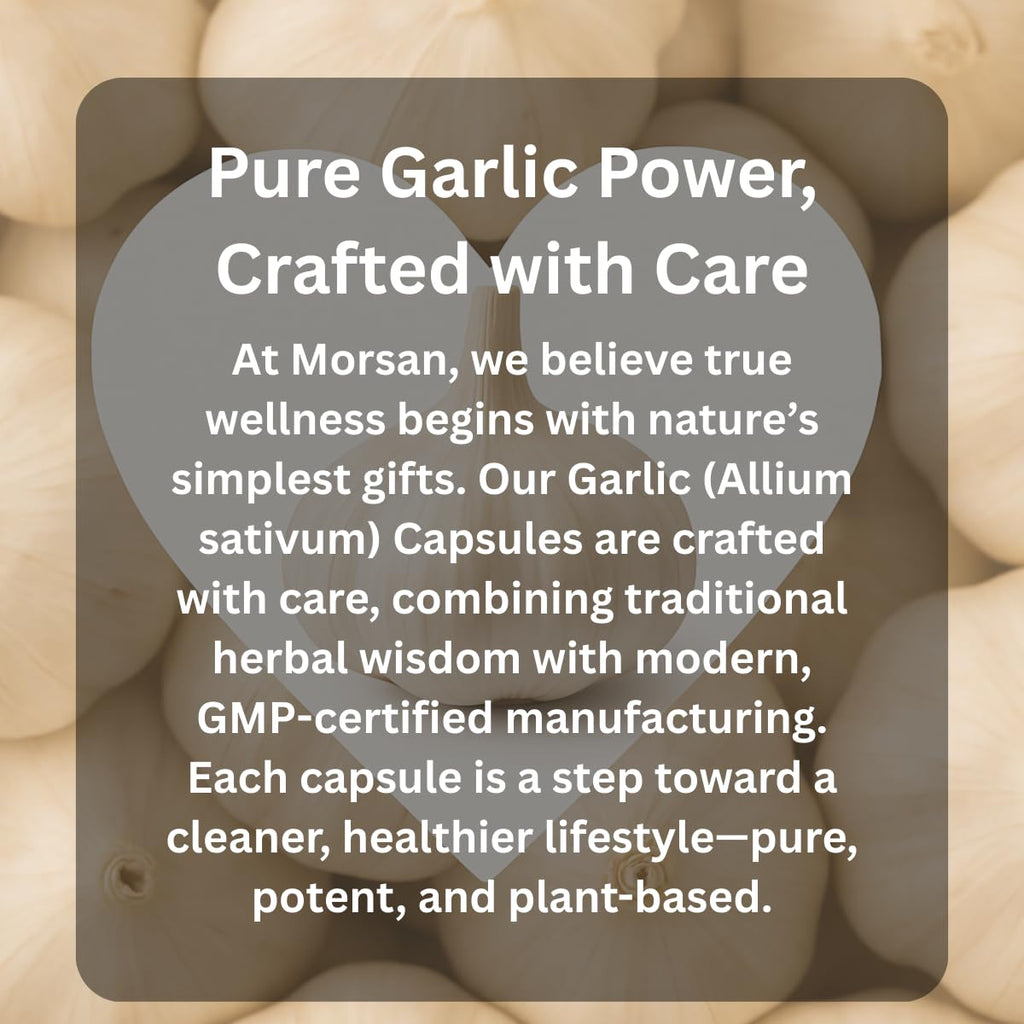 60 capsules of garlic goodness
