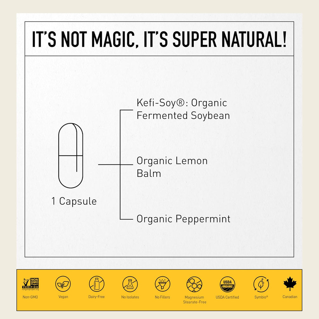 60 capsules of gentle probiotics