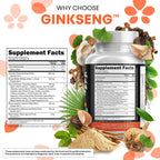 60 capsules of ginkgo biloba extract