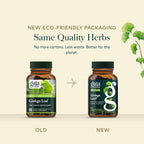 60 capsules of ginkgo biloba