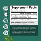 60 capsules of green coffee extract