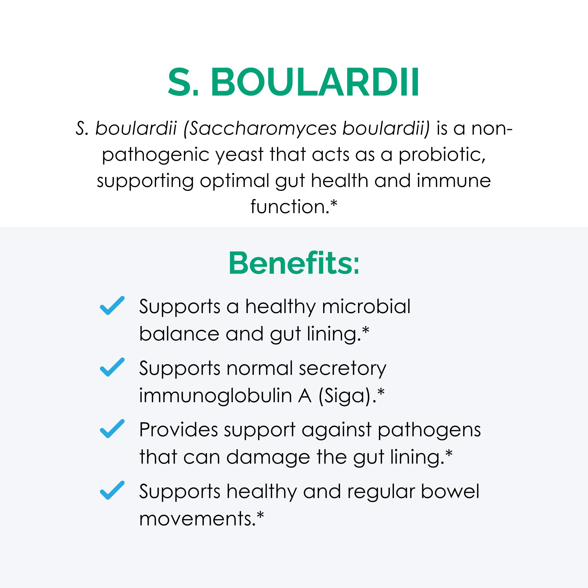 60 capsules of gut-friendly probiotics