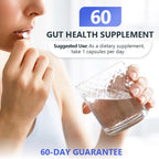60 capsules of gut-friendly probiotics