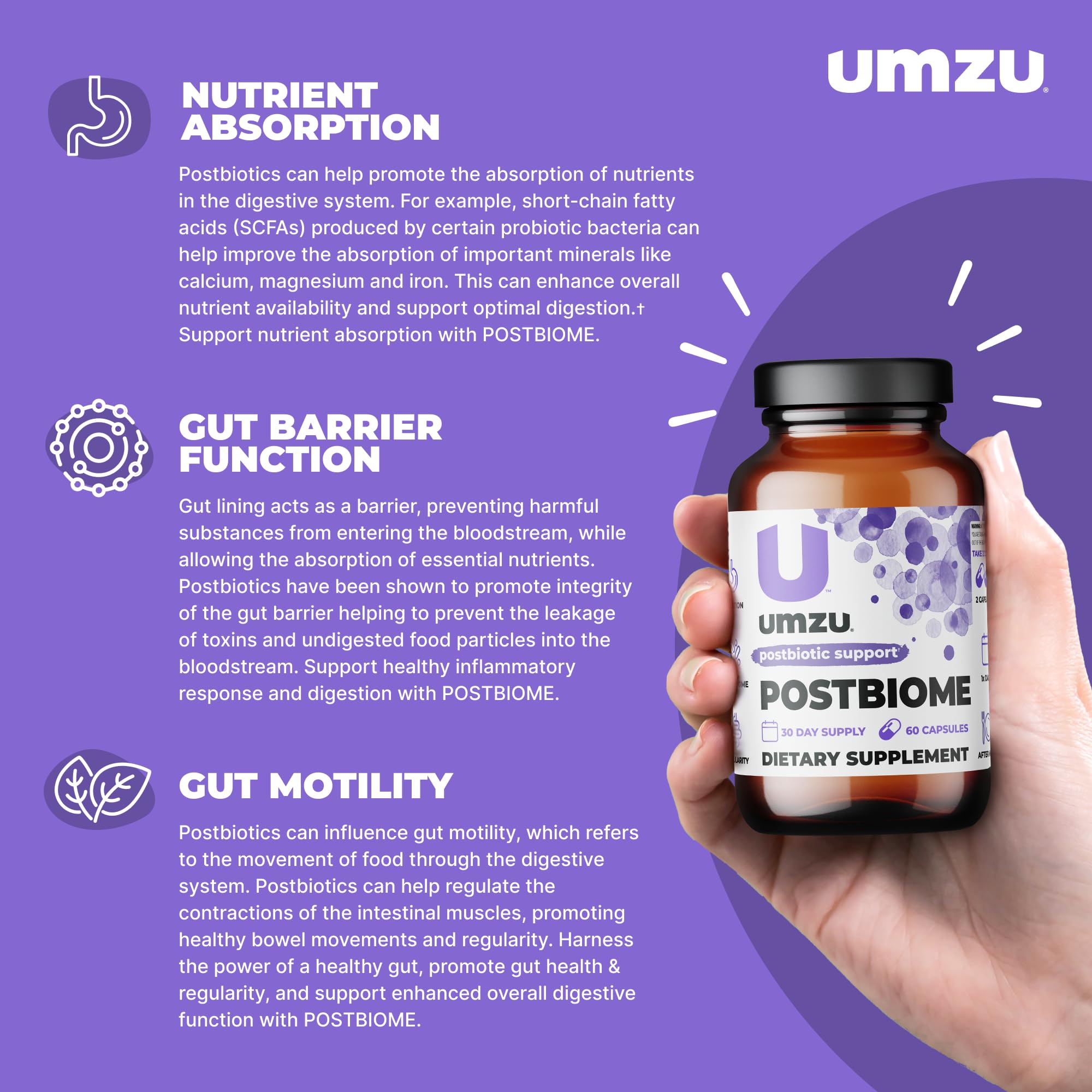 60 capsules of gut health formula