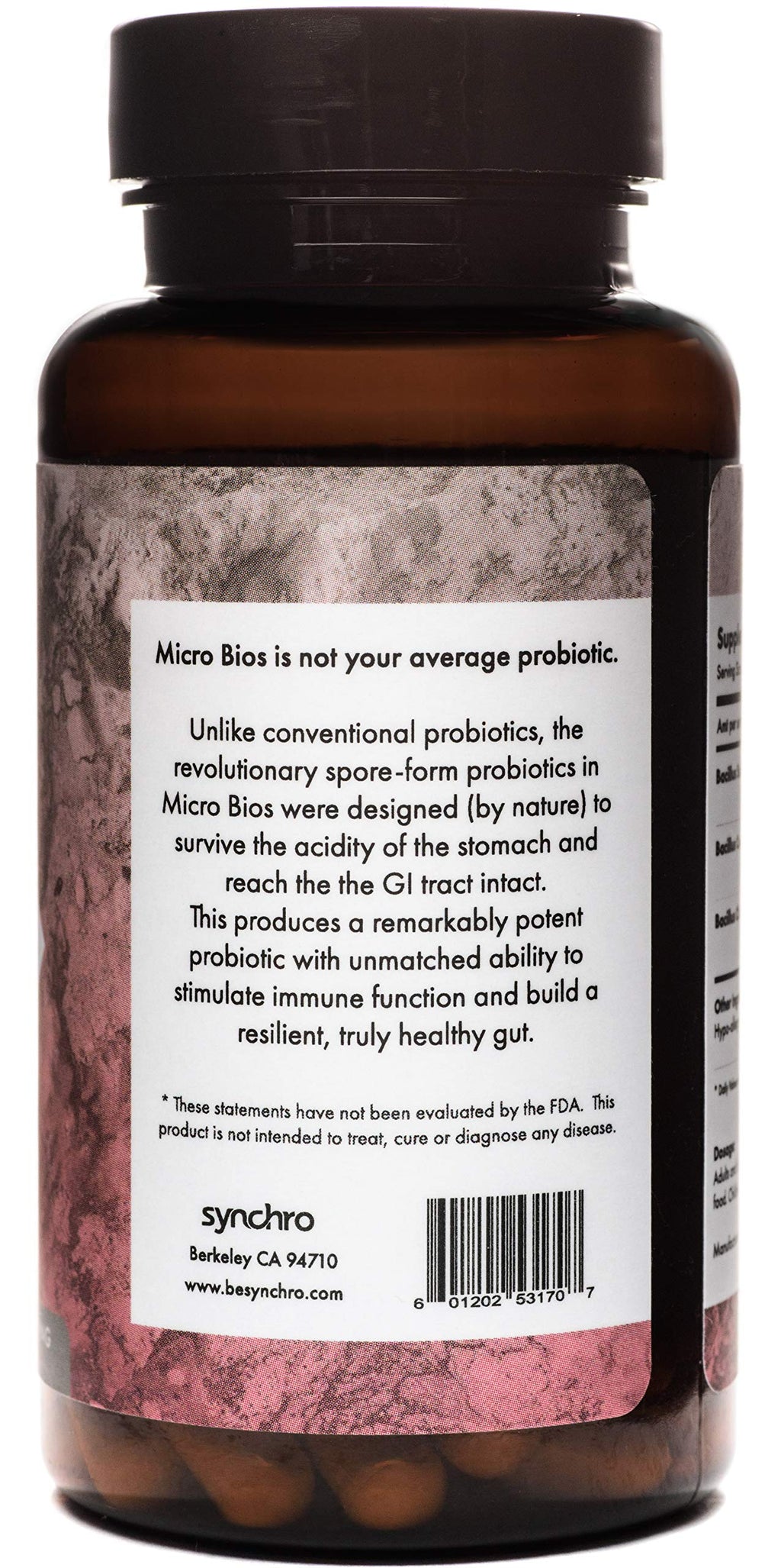 60 capsules of gut health support
