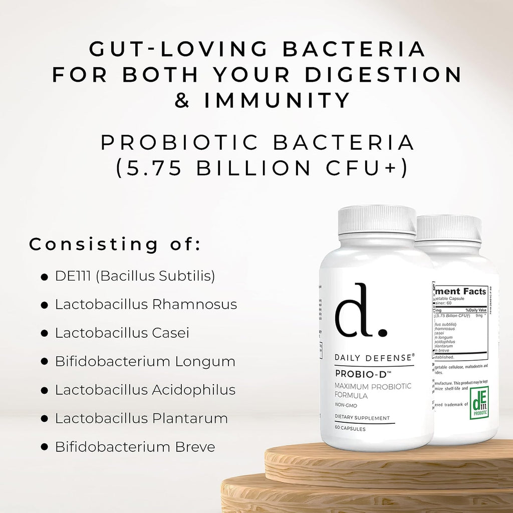 60 capsules of gut health support