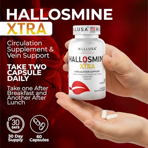 60 capsules of Hallusa multivitamins for vitality