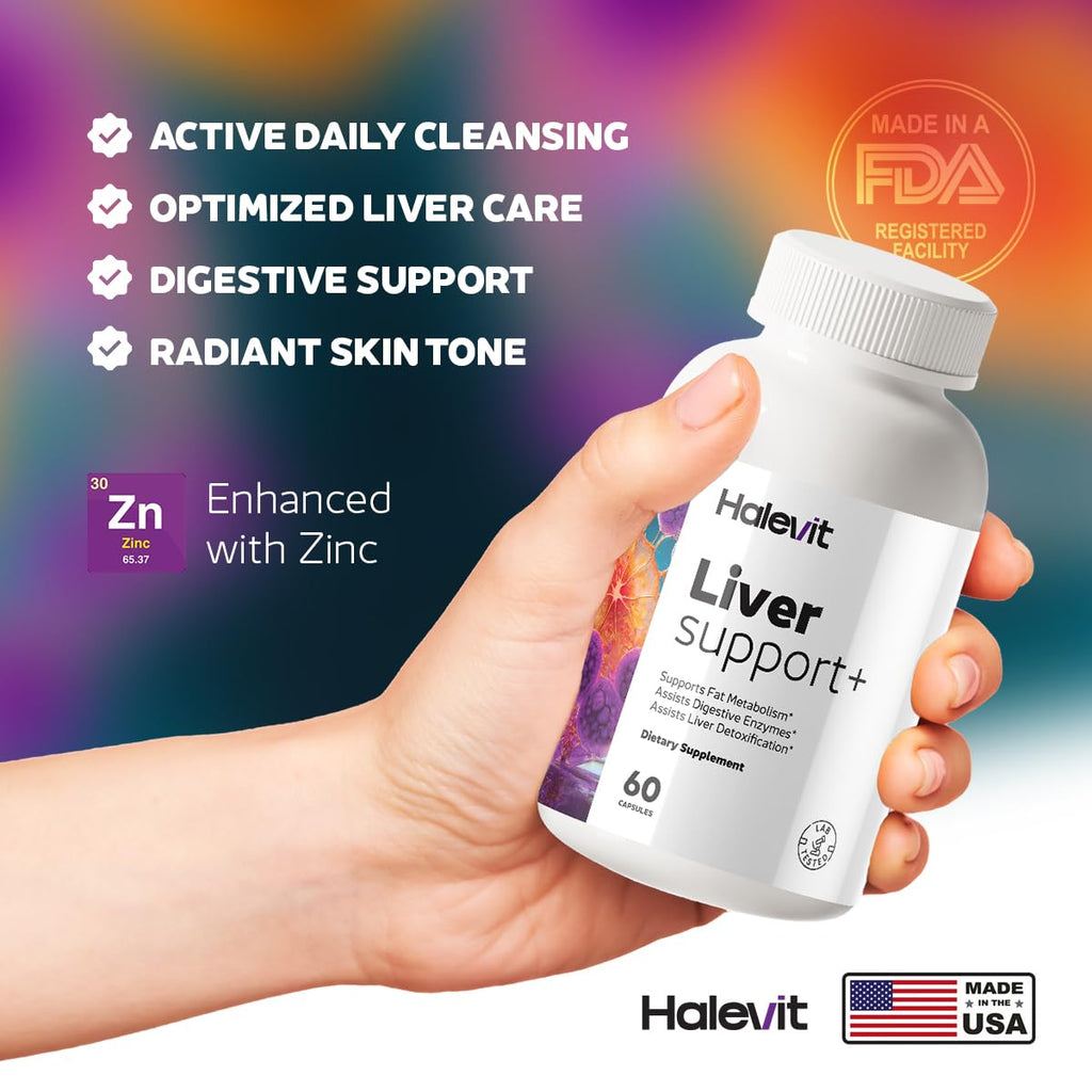 60 capsules of herbal liver support