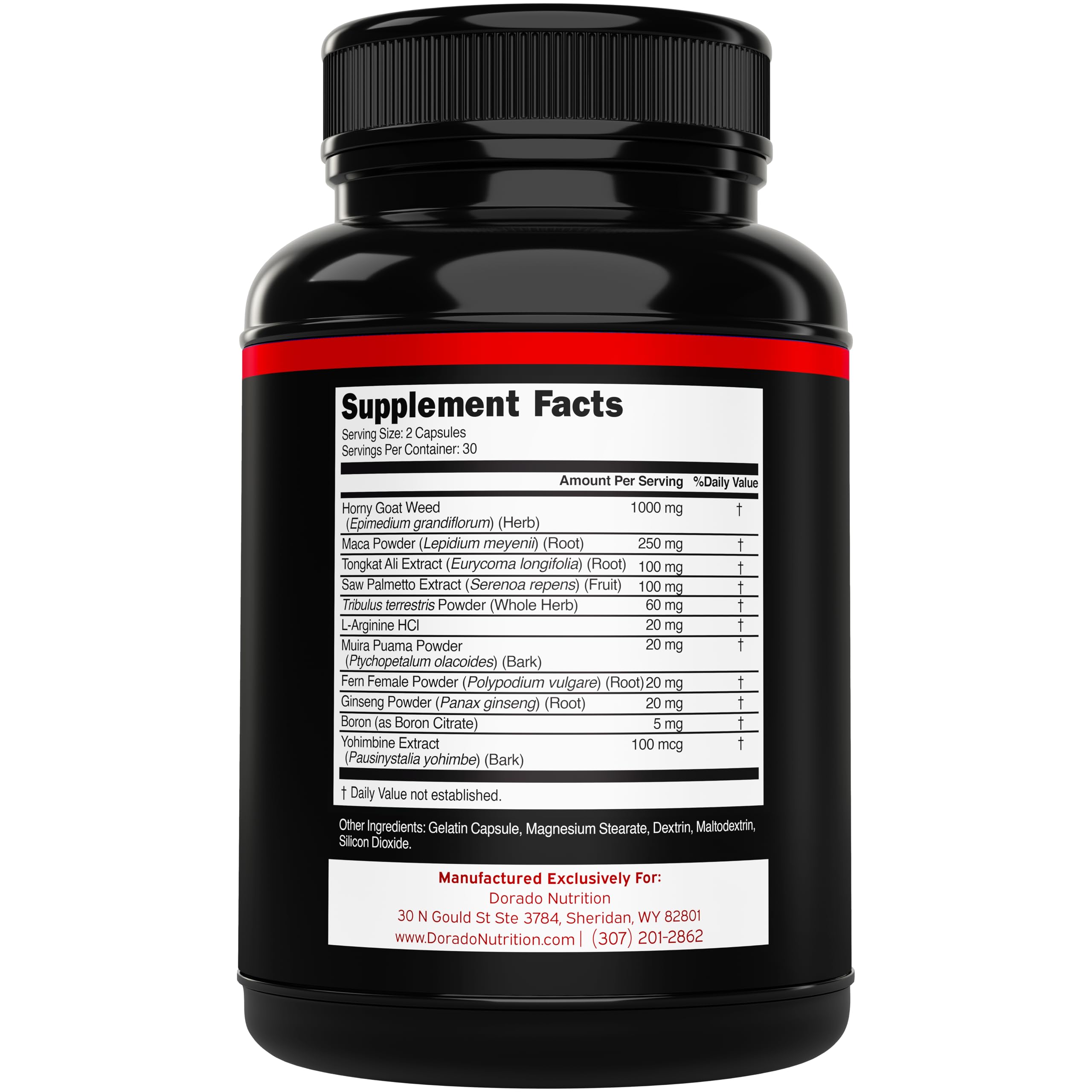 60 capsules of horny goat weed