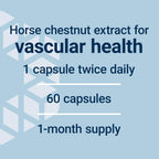 60 capsules of horse chestnut